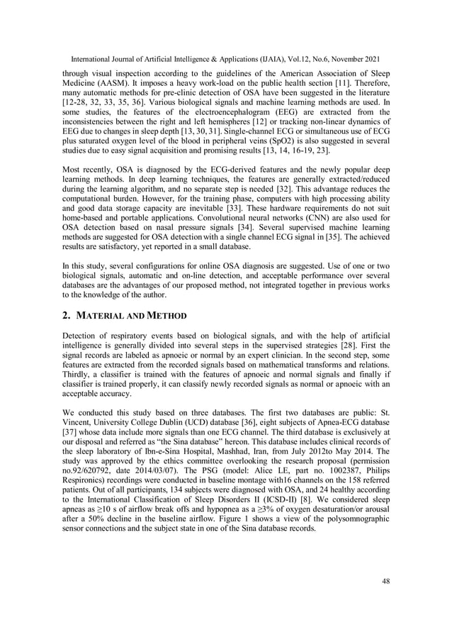 Automatic Home Based Screening Of Obstructive Sleep Apnea Using Single