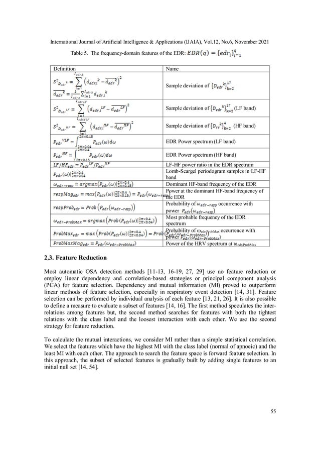AUTOMATIC HOME-BASED SCREENING OF OBSTRUCTIVE SLEEP APNEA USING SINGLE CHANNEL ELECTROCARDIOGRAM ...