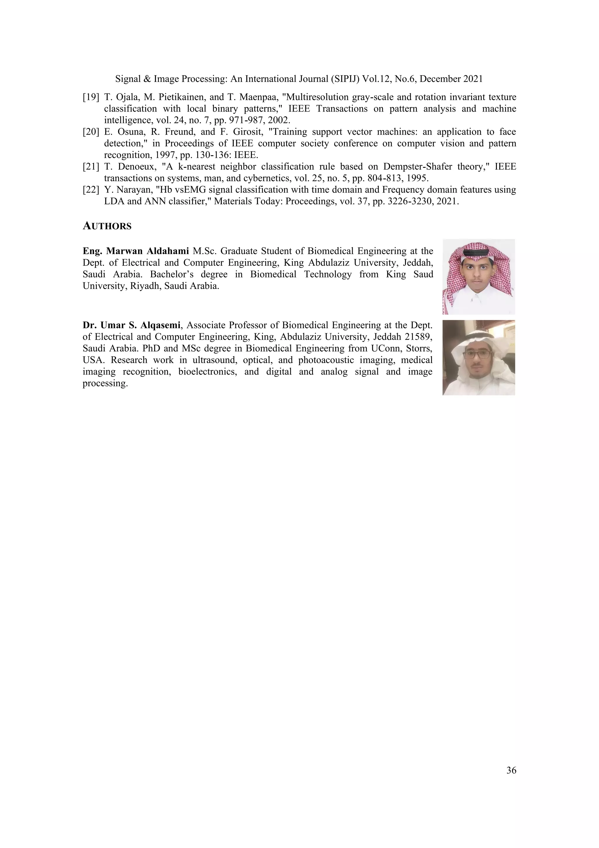 CLASSIFICATION OF OCT IMAGES FOR DETECTING DIABETIC RETINOPATHY DISEASE ...
