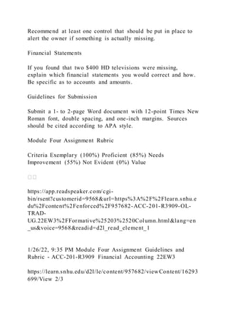 12622, 935 PM Module Four Assignment Guidelines and Rubric | PDF