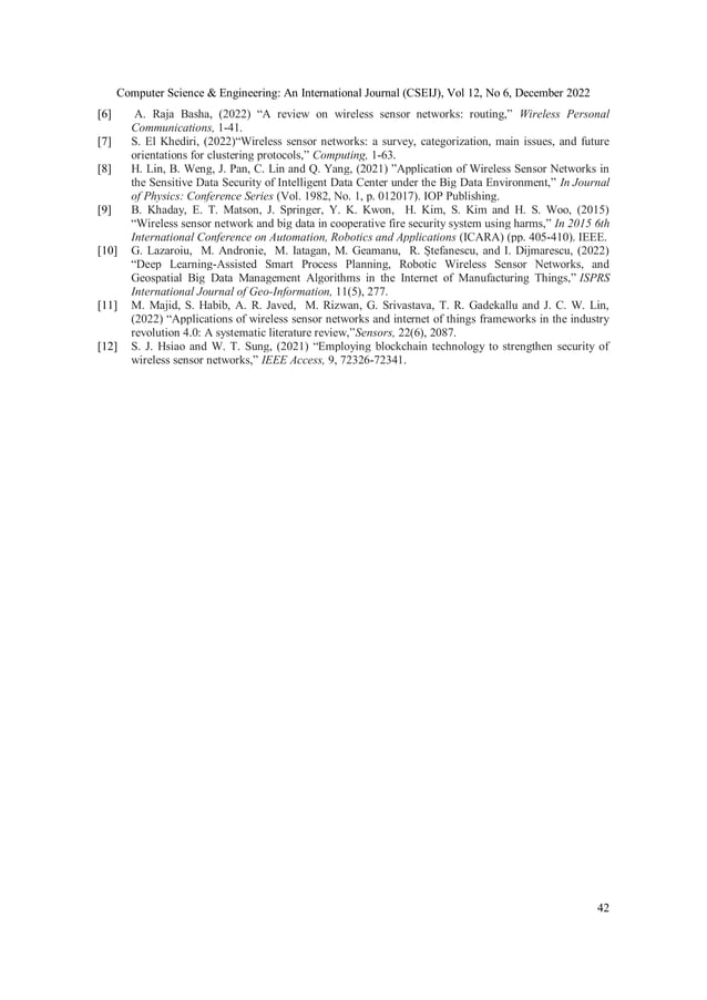 Systems using Wireless Sensor Networks for Big Data | PDF