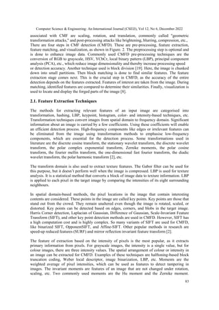 AN OVERVIEW OF COPY MOVE FORGERY DETECTION APPROACHES | PDF