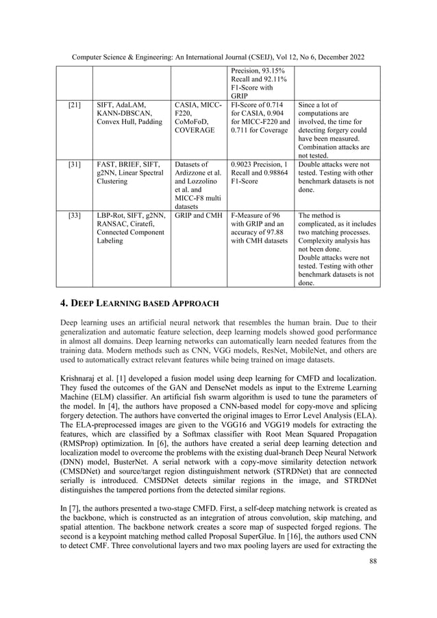 AN OVERVIEW OF COPY MOVE FORGERY DETECTION APPROACHES | PDF