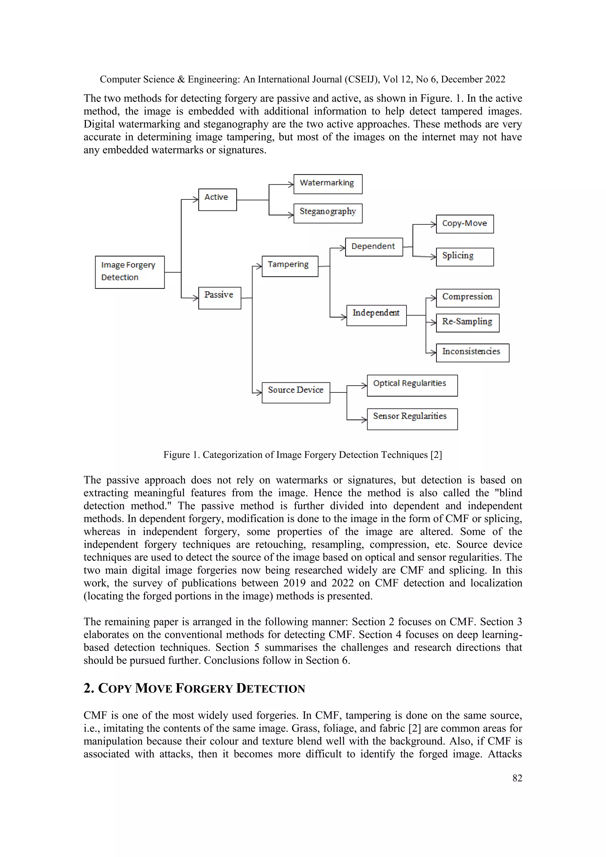 An Overview of Copy Move Forgery Detection Approaches | PDF