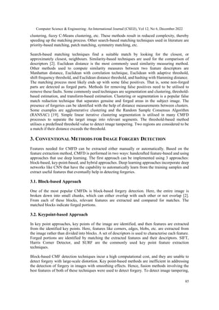 An Overview of Copy Move Forgery Detection Approaches | PDF