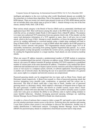 ATTACK DETECTION AVAILING FEATURE DISCRETION USING RANDOM FOREST CLASSIFIER | PDF