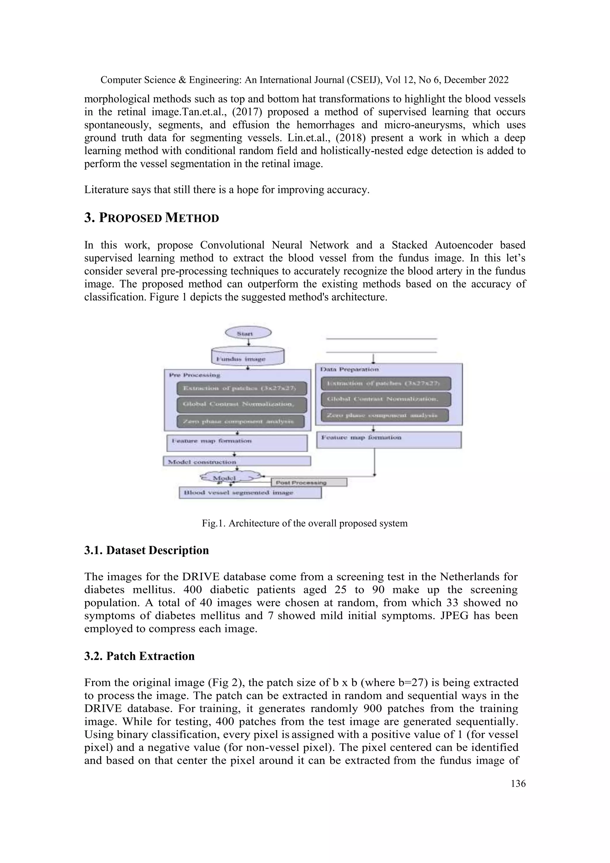 CONVOLUTIONAL NEURAL NETWORK BASED RETINAL VESSEL SEGMENTATION | PDF