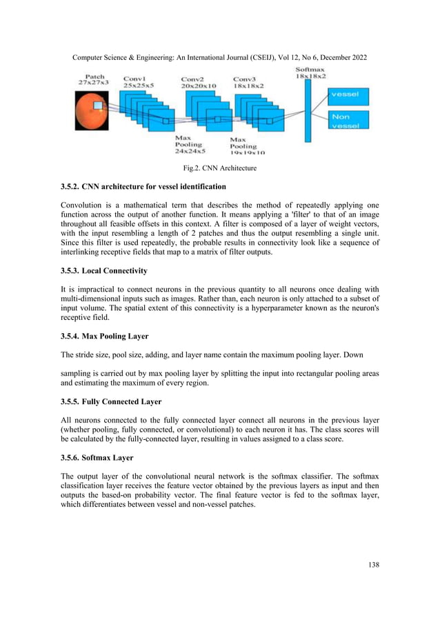 Convolutional Neural Network based Retinal Vessel Segmentation | PDF