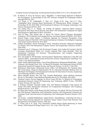 RECOGNIZATION HOLIC- MEDICINE DETECTION USING DEEP LEARNING TECHNIQUES ...