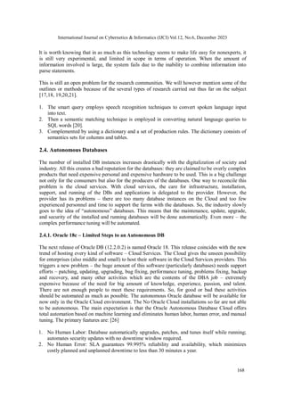 THE INTEGRATION OF ARTIFICIAL INTELLIGENCE INTO DATABASE SYSTEMS (AI-DB INTEGRATION REVIEW) | PDF