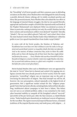 God Save The Ussr Soviet Muslims And The Second World War Jeff Eden | PDF