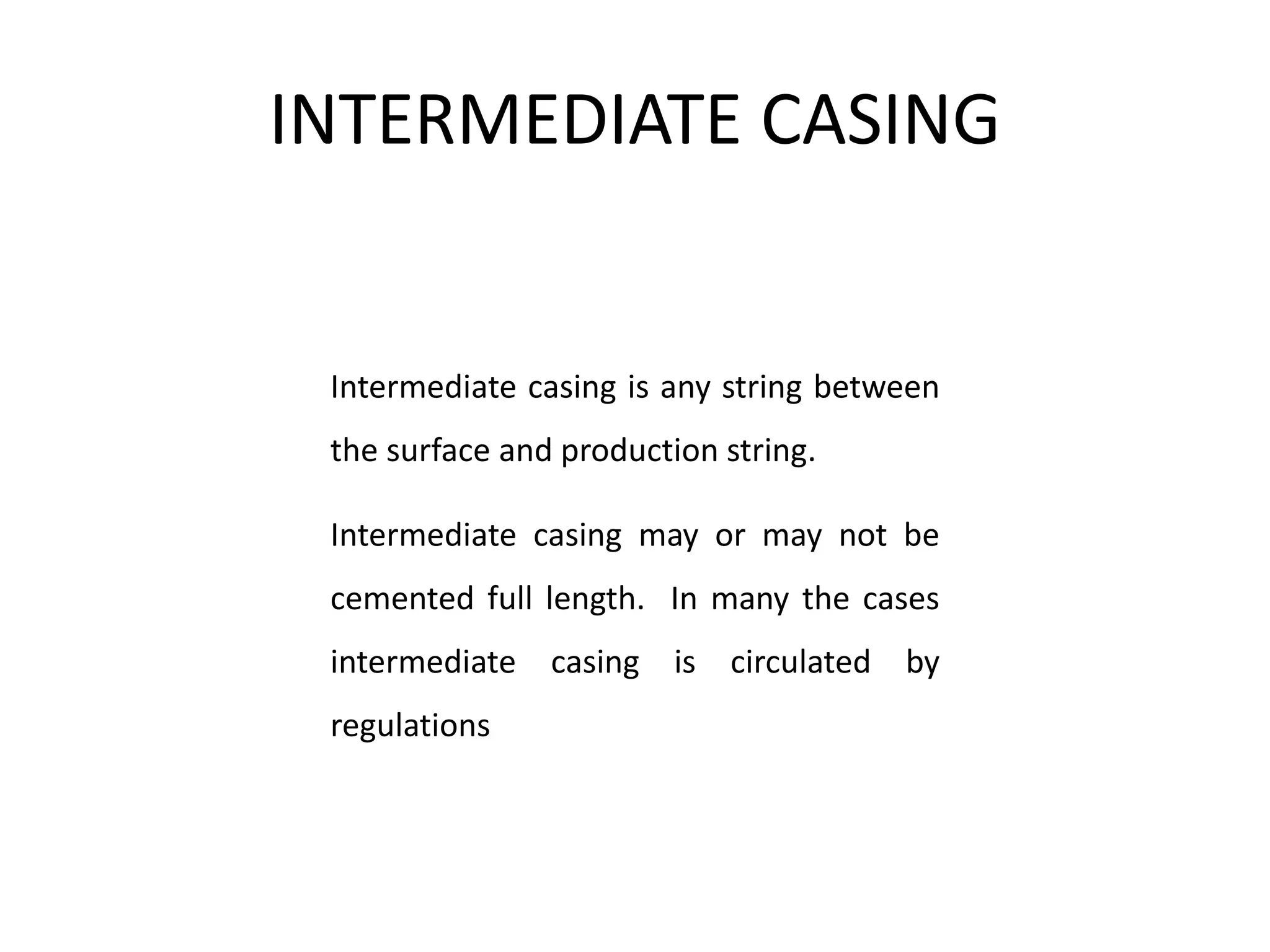 casing types casing seating depth and casing design | PPT