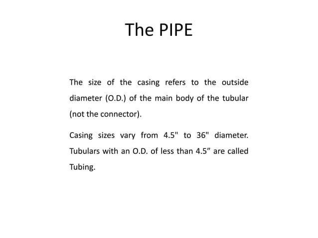 casing types casing seating depth and casing design | PPT