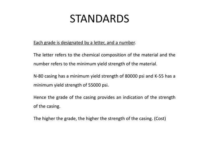 casing types casing seating depth and casing design | PPT