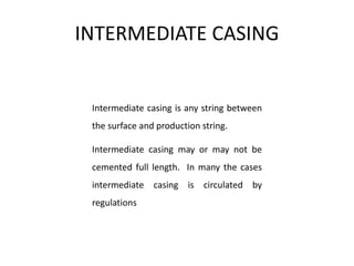 casing types casing seating depth and casing design | PPT