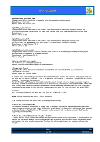 126611584 sap-password | PDF
