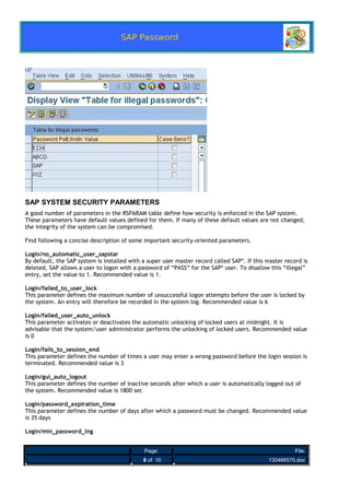 126611584 sap-password | PDF