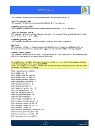 126611584 sap-password | PDF