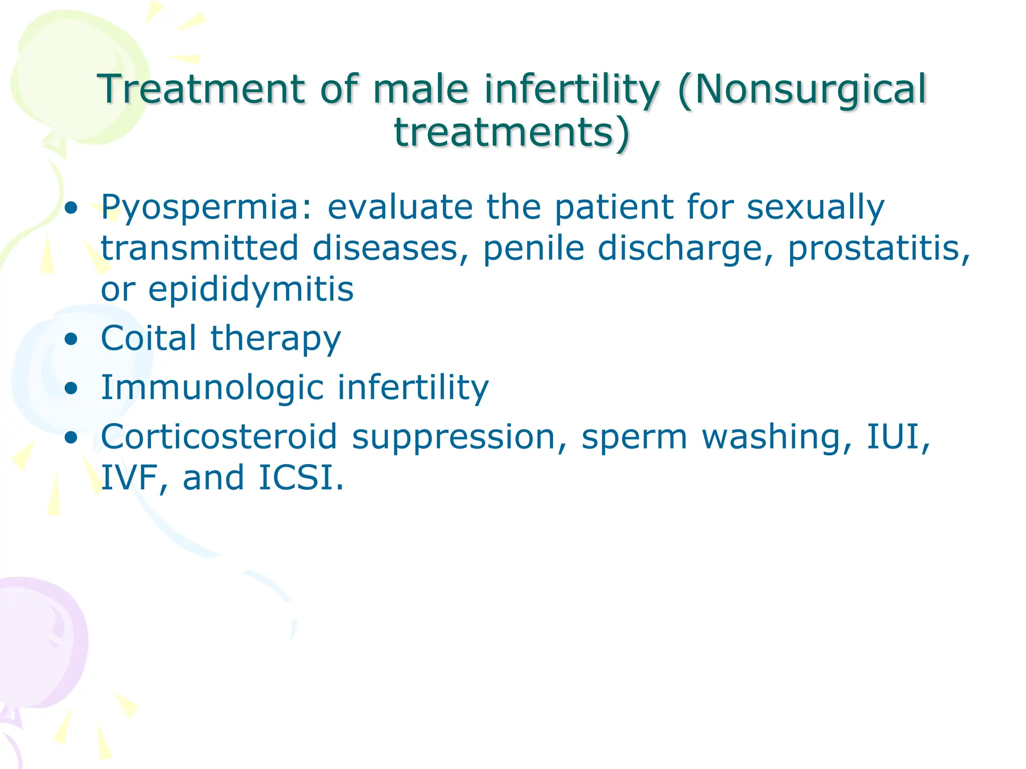 12662985.ppt male infertility ppt reproductive health | PPT