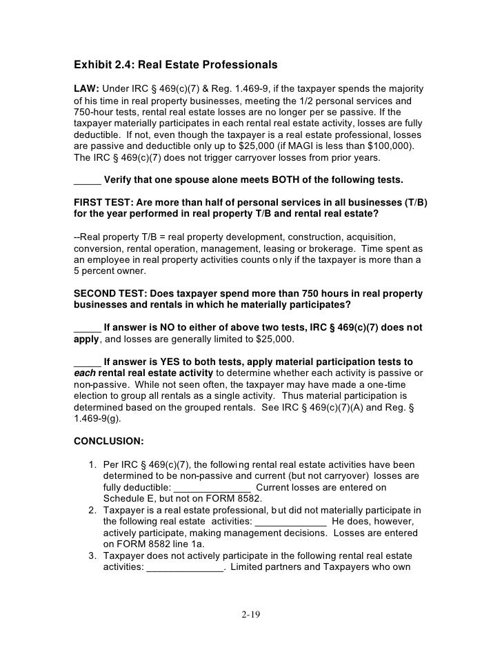 Passive activity audit guide - laderlab