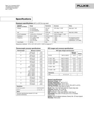 Fluke 725 Multifunction Calibrator | PDF