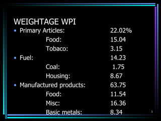 12680 ppt. measurement of inflation in india | PPT