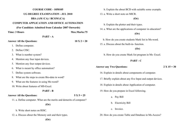 1050105 | PDF | Computing | Technology & Computing