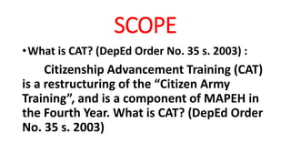 126871934-CITIZENSHIP-ADVANCEMENT-TRAINING-pptx.pptx | Secondary ...