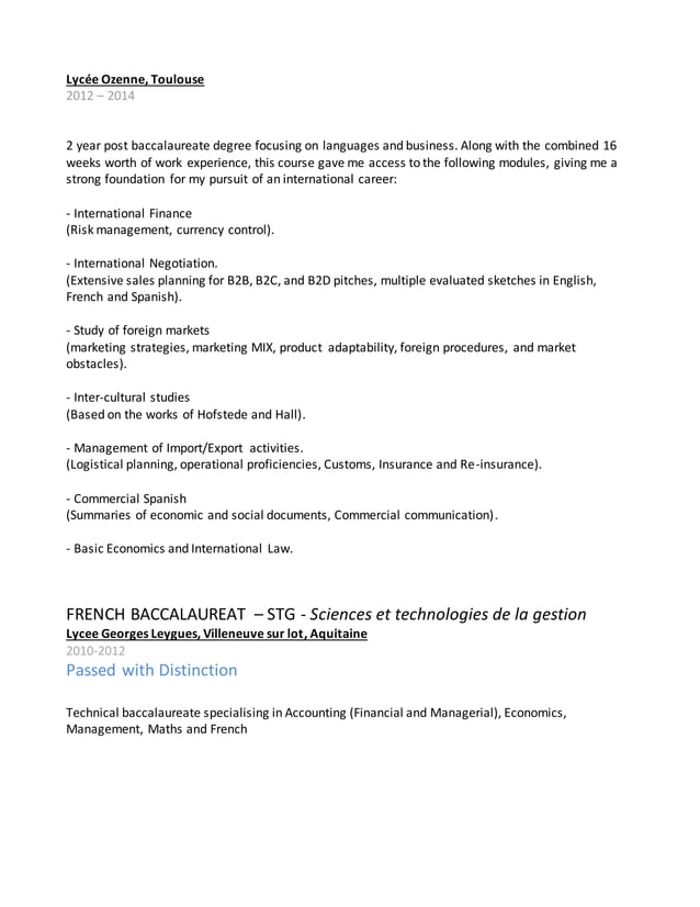 Benjamin.Small.CV.Detailed | PDF