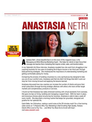 SplendidBusinessLifeMagIssue1_FINAL | PDF