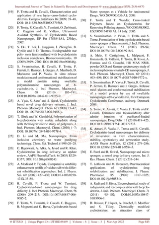 Nanosponge Leveraging Novel Technology | PDF