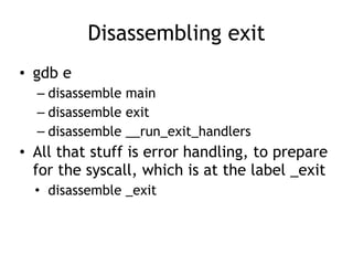CNIT 127 Ch 3: Shellcode | PPT