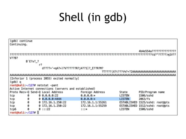 CNIT 127 Ch 4: Introduction to format string bugs | PPT