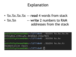 Cnit 127 Ch 4 Introduction To Format String Bugs Pdf