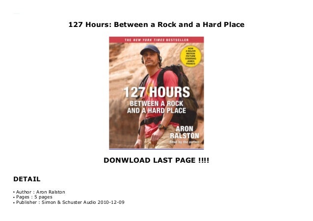 127 Hours: Between a Rock and a Hard Place