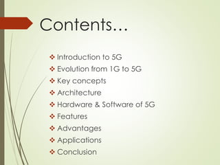5G technology | PPTX