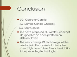5G technology | PPTX