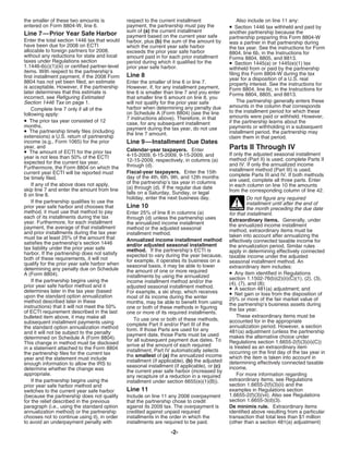 Inst 8804-W-Instructions for Form 8804-W | PDF