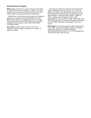 Form 8935 Airline Payments Report | PDF