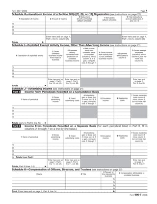 Form 990-T Exempt Organization Business Income Tax Return (and proxy ...