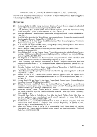 Tomato Disease Fusion and Classification using Deep Learning | PDF