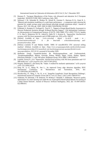 Fast Automatized Parameter Adaption Process of CNC Milling Machines under use of Perception ...