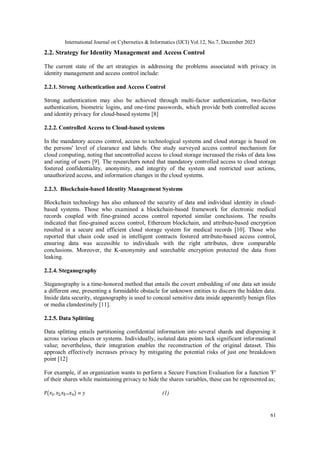 User-Centric Privacy Control in Identity Management and Access Control within Cloud-Based ...