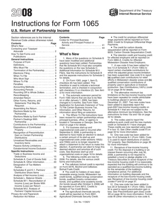 Inst 1065-Instructions for Form 1065, U.S. Return of Partnership Income | PDF