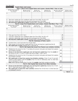 Form 1065-B-U.S. Return of Income for Electing Large Partnerships | PDF ...