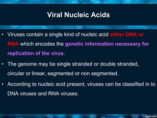 Classification, Morphology and Methods for the detection of Viruses ...