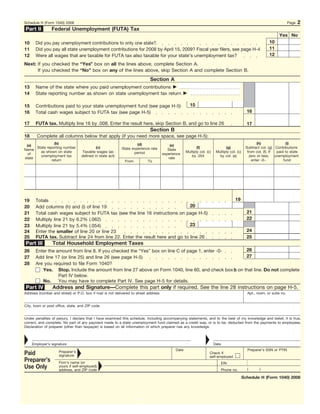 Form 1040, Schedule H-Household Employment Taxes | PDF
