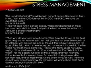 Wellness - How to relieve your stress and receive health | PPT