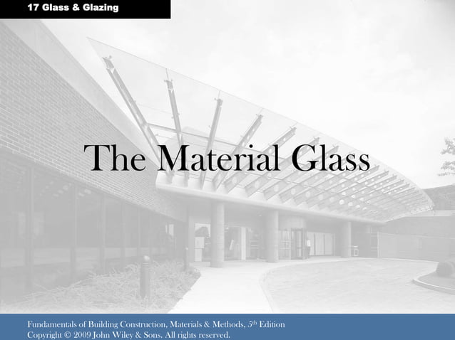 Glass And Glazing | PPT