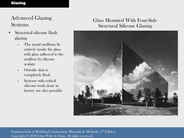 Glass And Glazing | PPT